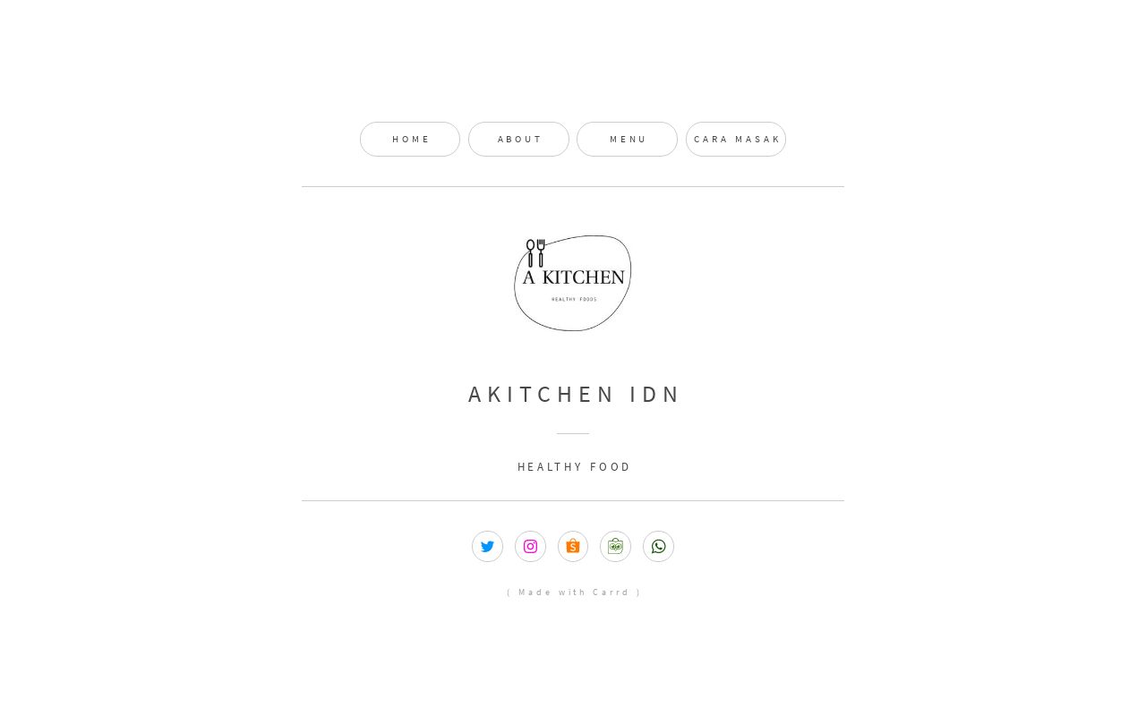 AKITCHEN MAIN PAGE